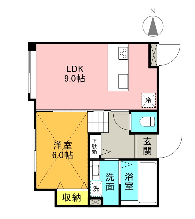 エスパニア札幌IV | 洋室が浮いている？！秘密基地感のある1LDK - 札幌の賃貸情報メディア イエッタ ietta - イエッタ