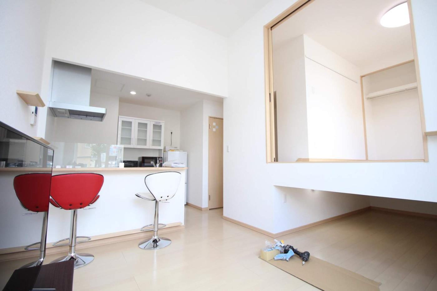 エスパニア札幌IV | 洋室が浮いている？！秘密基地感のある1LDK - 札幌の賃貸情報メディア イエッタ ietta - イエッタ